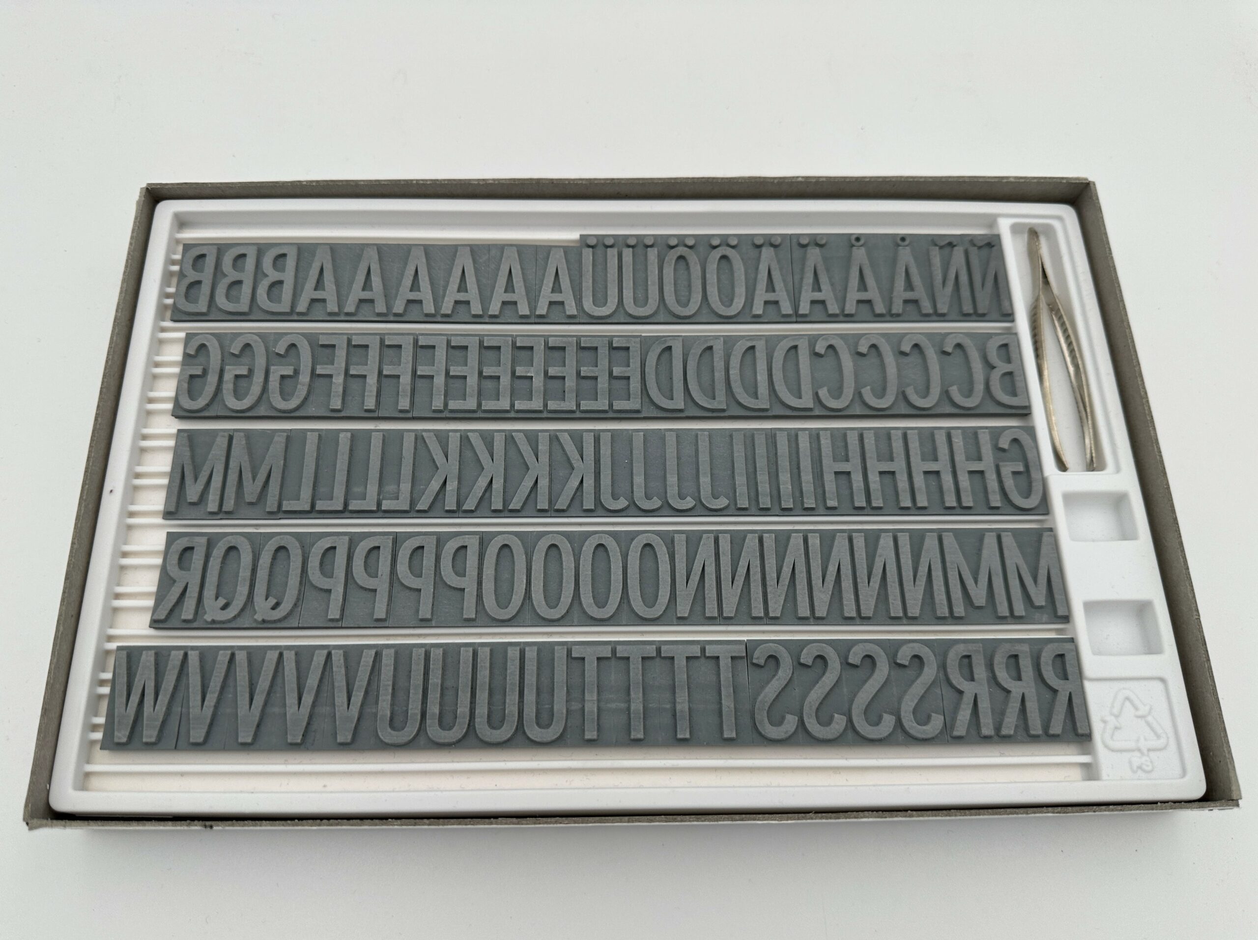 Rubber character sets - RÖLTGEN MARKING SYSTEMS