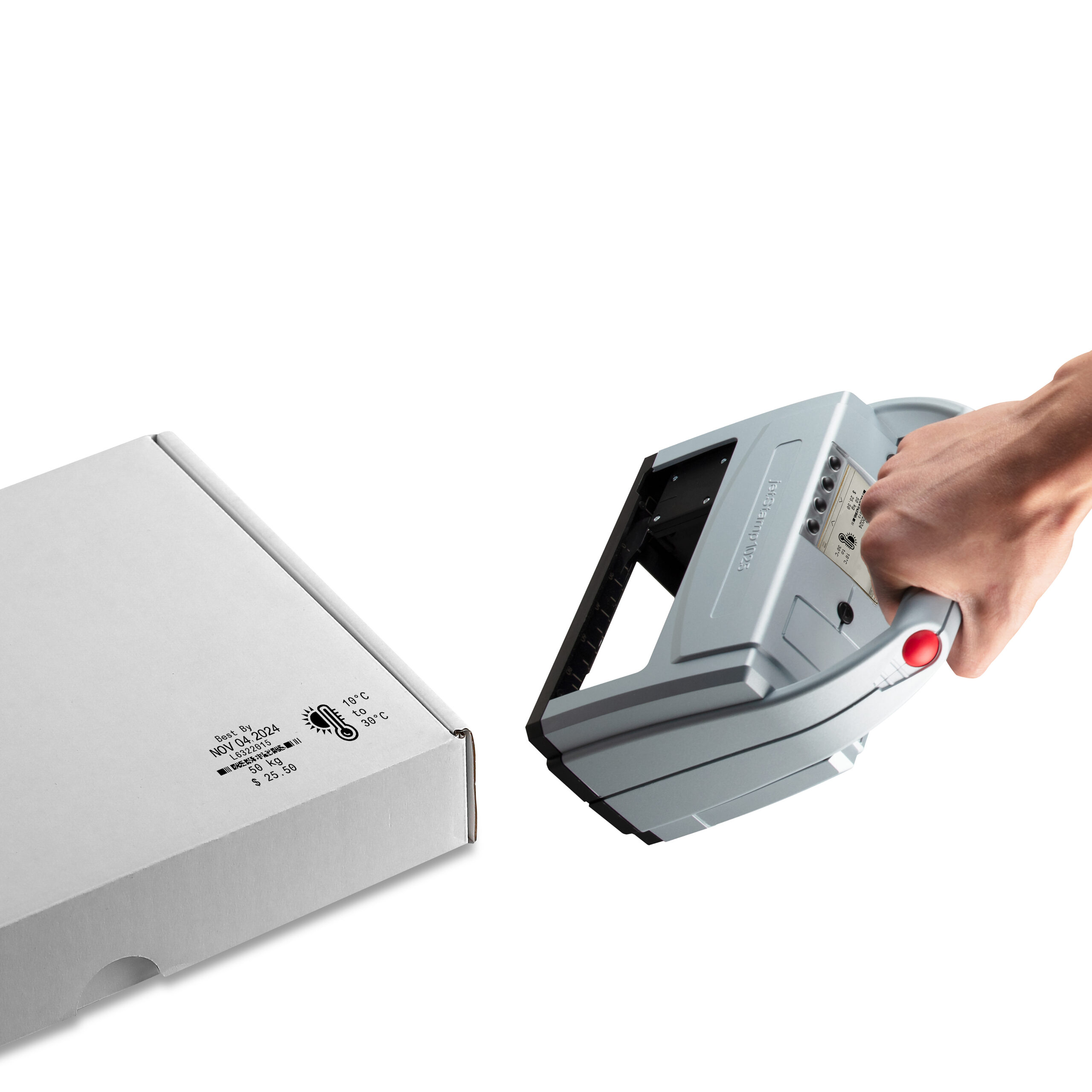 Mobile inkjet printer jetStamp 1025 - RÖLTGEN MARKING SYSTEMS